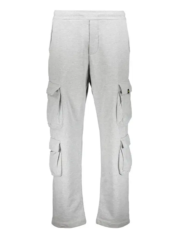 BARROW Cargo Pants With Zippered Pockets - Gray