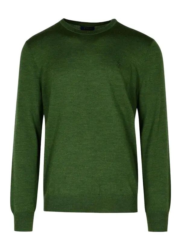 Polo Ralph Lauren Embroidered Crewneck Jumper - Green