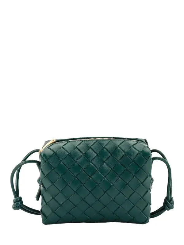 Bottega Veneta Loop Mini Camera Bag - Grandma Green