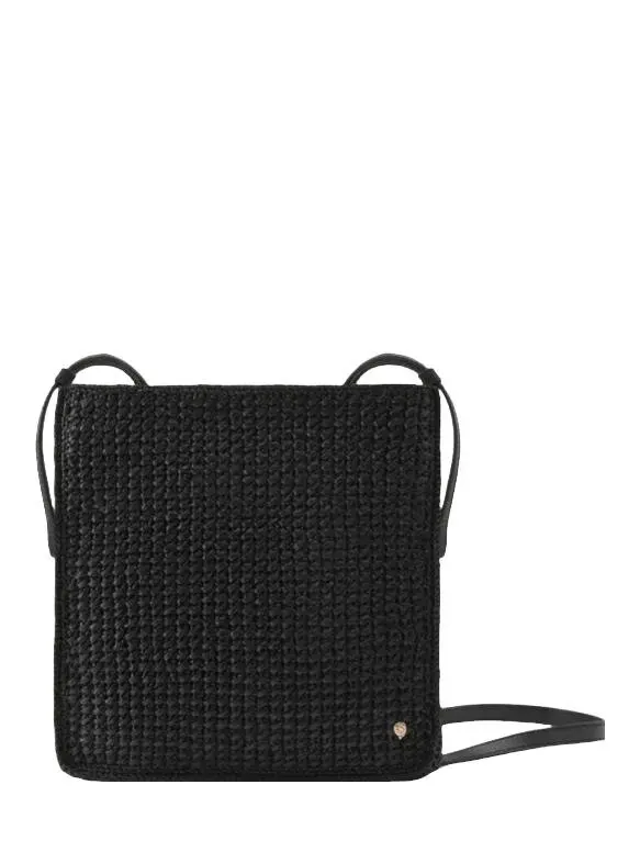 Helen Kaminski Neja Woven Shoulder Bag - Black