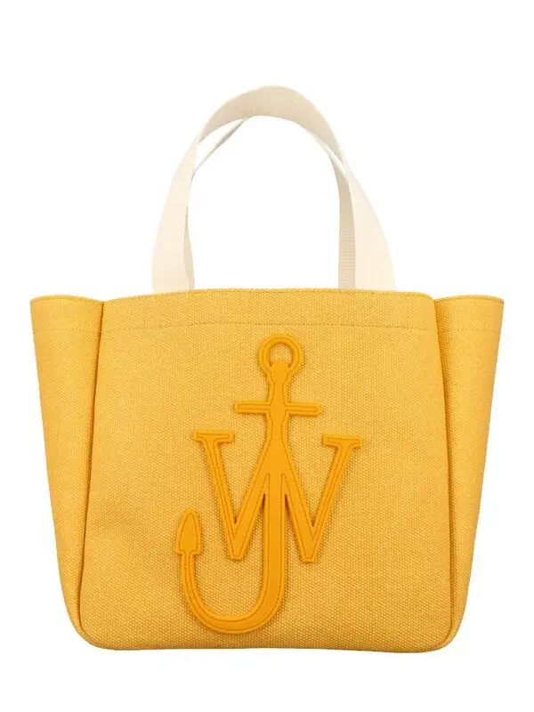 J.W.ANDERSON Jw Anderson Logo-patch Top Handle Bag - Yellow