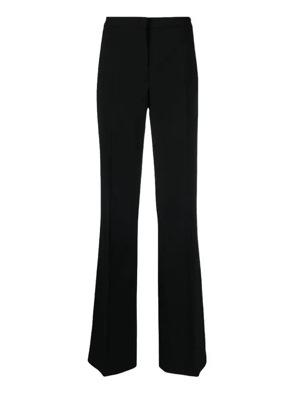 Pinko High-waist Straight-leg Tailored Trousers - Black
