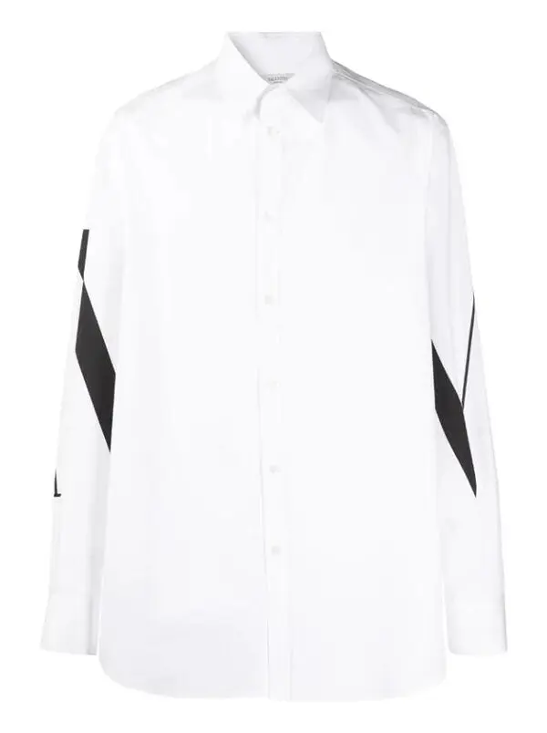 Valentino Garavani Vltn Print Shirt - Brown