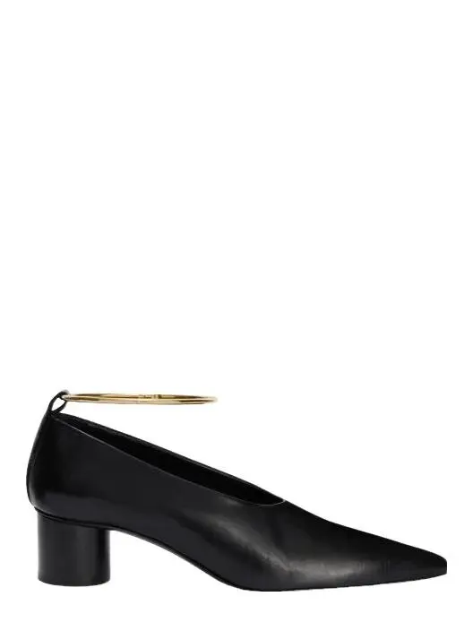 JIL SANDER Metal Ring Detail Pumps - Black