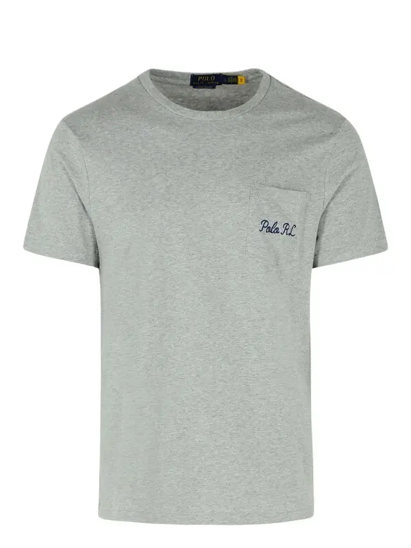 Polo Ralph Lauren Explorer Bear Back Printed Crewneck T-shirt - Grey
