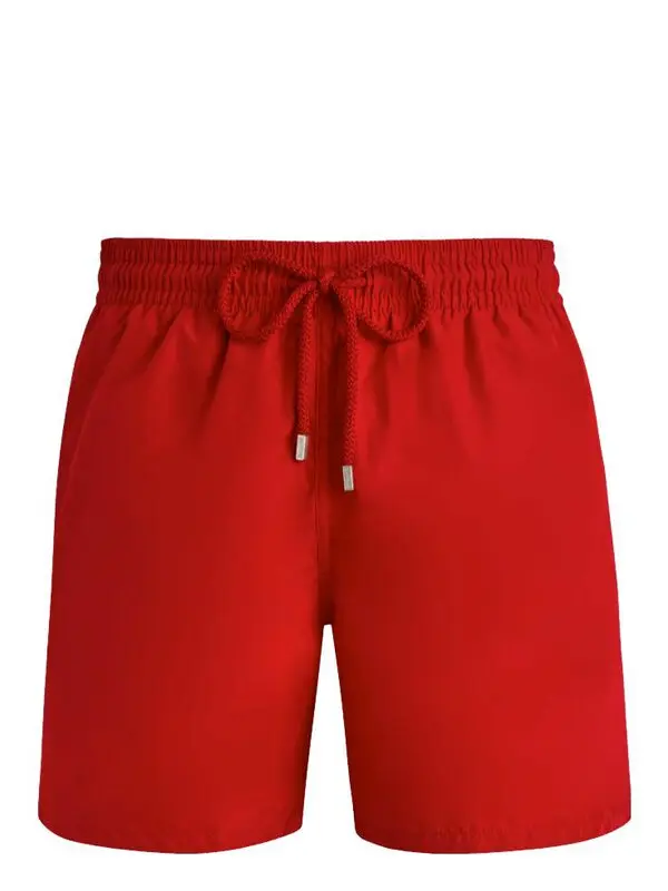 Vilebrequin Graphic Print Swim Shorts - Red