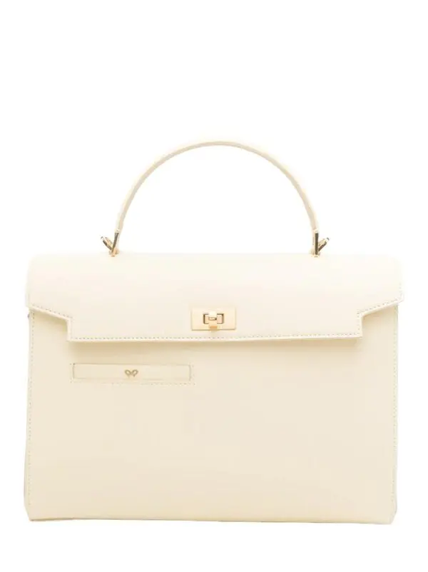 ANYA HINDMARCH Flap Handbag - Butter Yellow