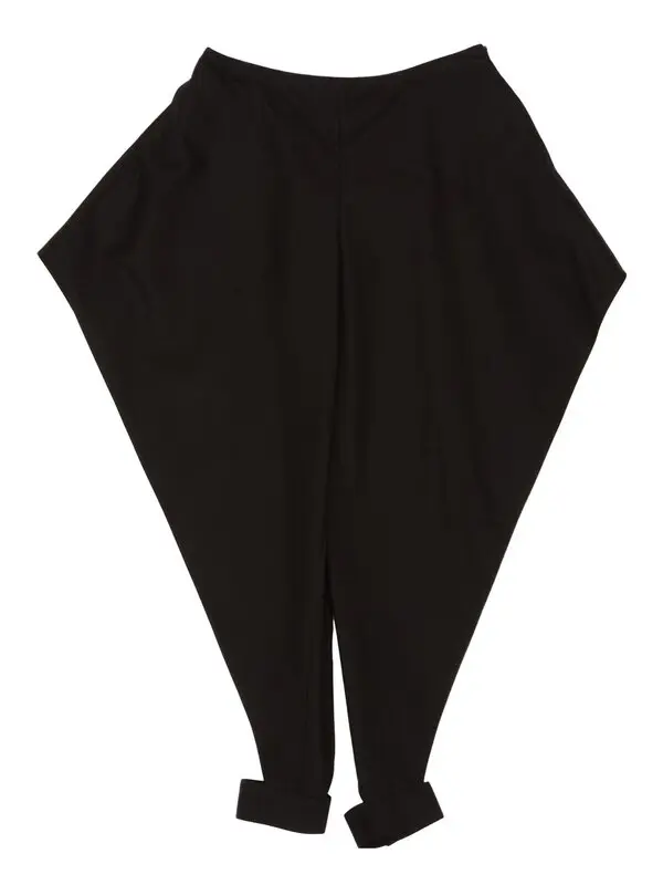 Alaïa Asymmetric Tapered Pants - Black
