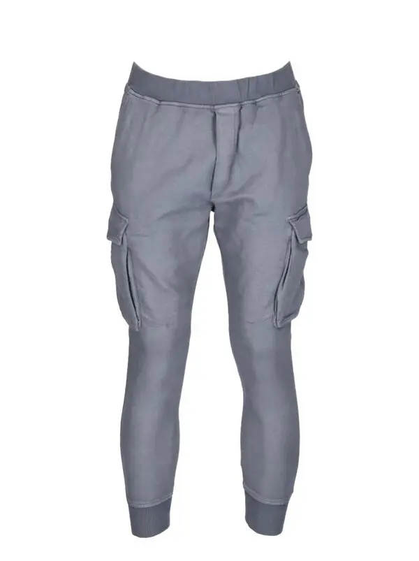Dsquared2 Logo Embossed Elasticated Waist Track Pants - Gray