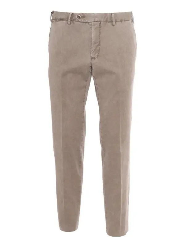 PT TORINO Slim Fit Trousers - Nude