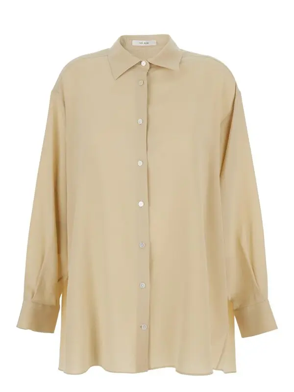 THE ROW Luka Shirt - Beige
