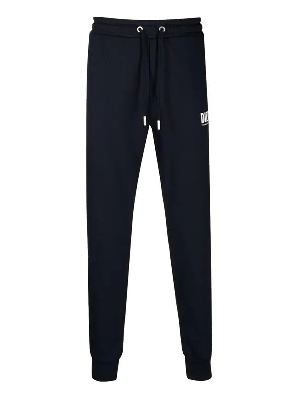 DIESEL® Logo Cuffed Joggers - Black