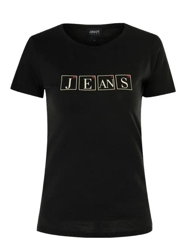 Emporio Armani Logo T-shirt - Black
