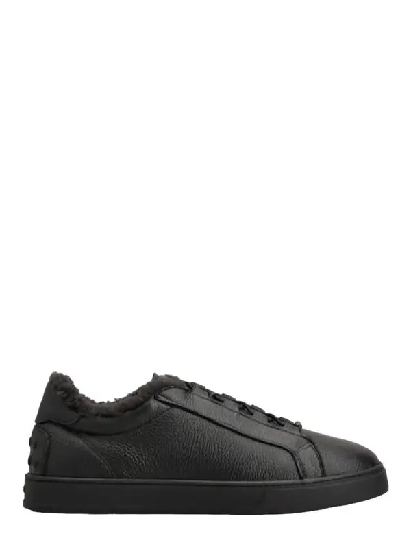 TOD'S Lace-up Low-top Casual Shoes - Black