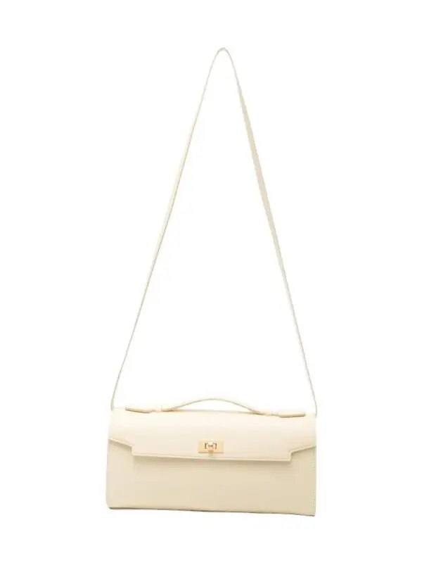 ANYA HINDMARCH Flap Shoulder Bag - Butter Yellow