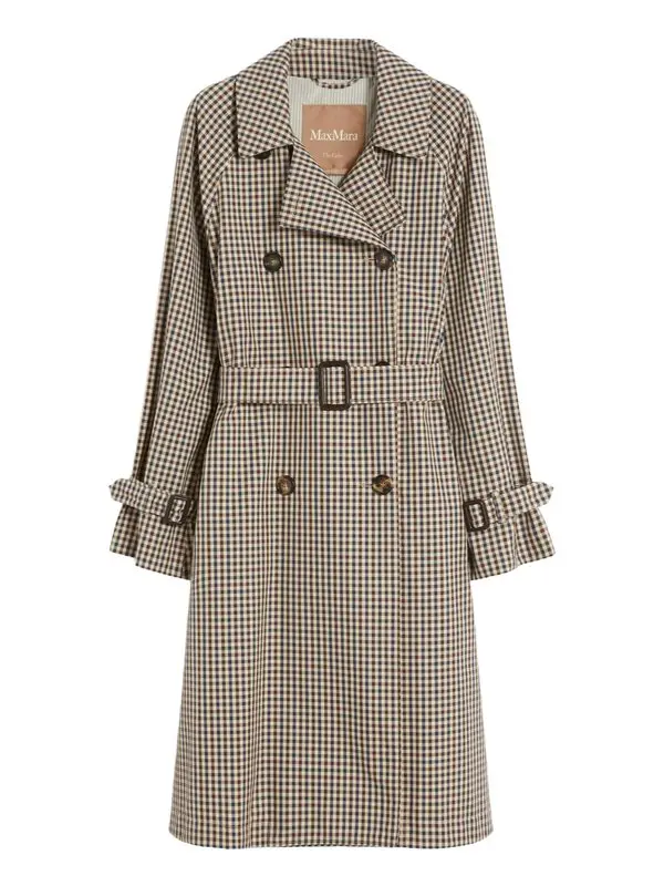 Max Mara Double-breasted Belted Coat - Brown