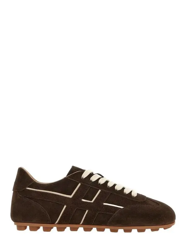 Hogan Olympia Side H Patch Sneakers - Brown