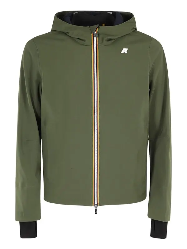 K-WAY Jacko Waterproof Short Jacket - Green