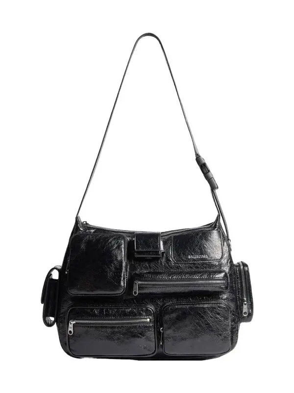 Balenciaga Superbusy Shoulder Bag - Black