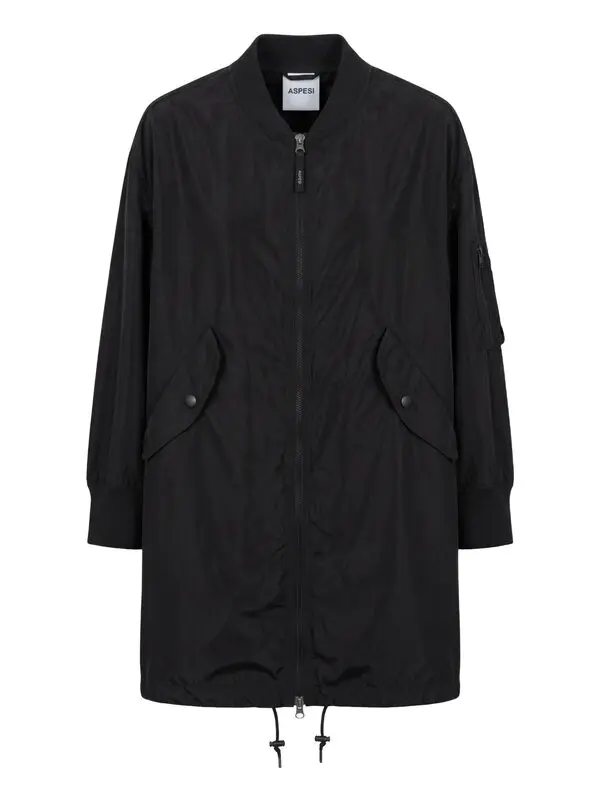 Aspesi Mid-length Bomber Jacket - Black