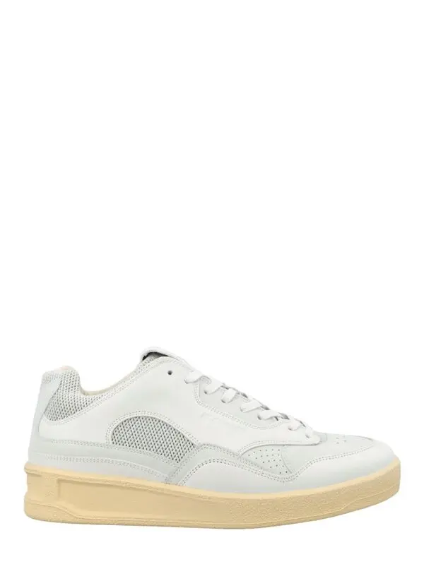 JIL SANDER Panelled Low-top Sneakers - White