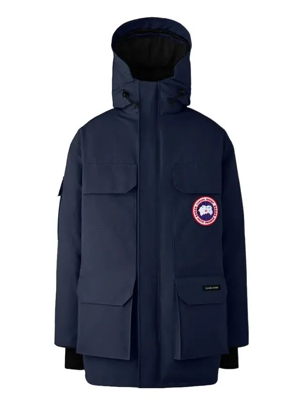 Canada Goose Expedition Hooded Down Parka - Navy Blue