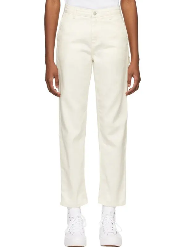 Carhartt Work In Progress Pierce Jeans - White