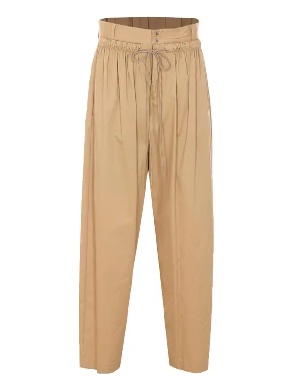 ANIYE BY Costanz Drawstring Over Pants - Nude