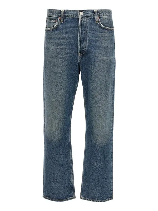 AGOLDE 90's Mid-rise Straight Leg Jeans - Blue