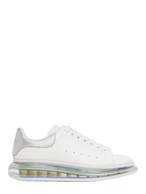 Alexander McQueen Oversized Sneakers With Perforated Details - White
