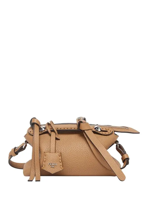 Fendi By The Way Soft Mini Selleria Shoulder Bag - Beige