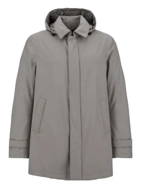 Herno Gore-tex Long-sleeve Hooded Jacket - Grey