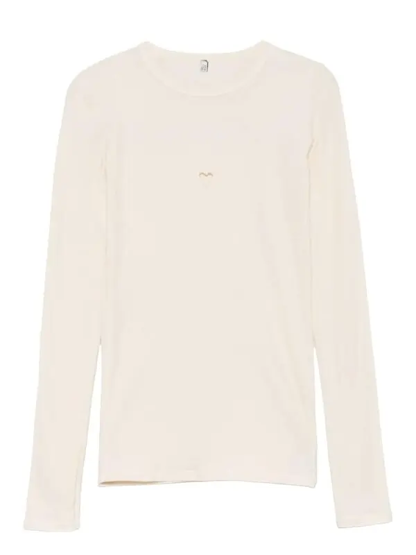 BASERANGE Heart T-shirt - Undyed