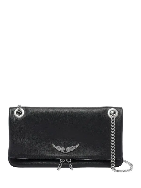 Zadig&Voltaire Rock Chain Shoulder Bag - Black