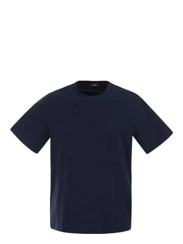 Herno Crewneck Short-sleeve T-shirt - Black