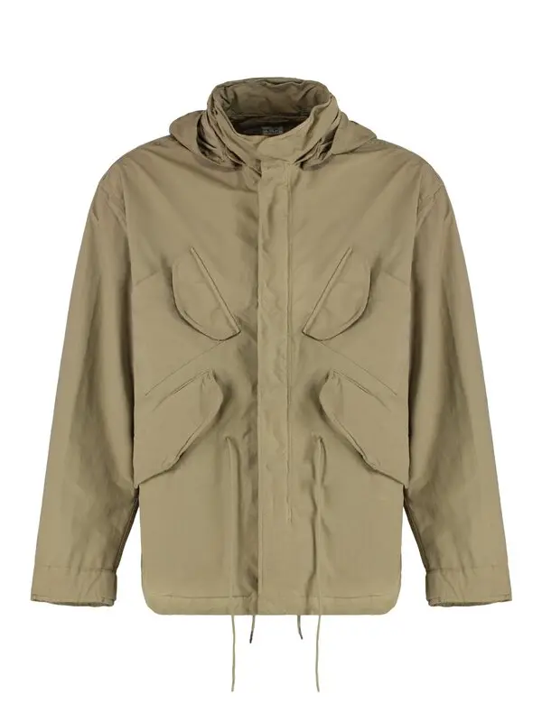 C.P. COMPANY Micro Kei Goggle Jacket - Green