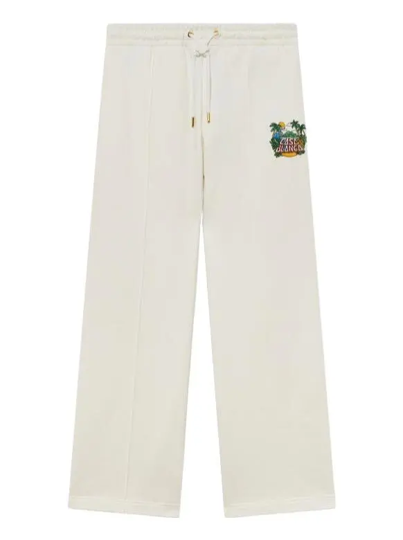 Casablanca Beach Wave Sweatpants - Green