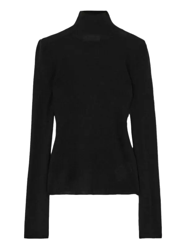 LISA YANG Lory Cashmere Turtleneck - Black