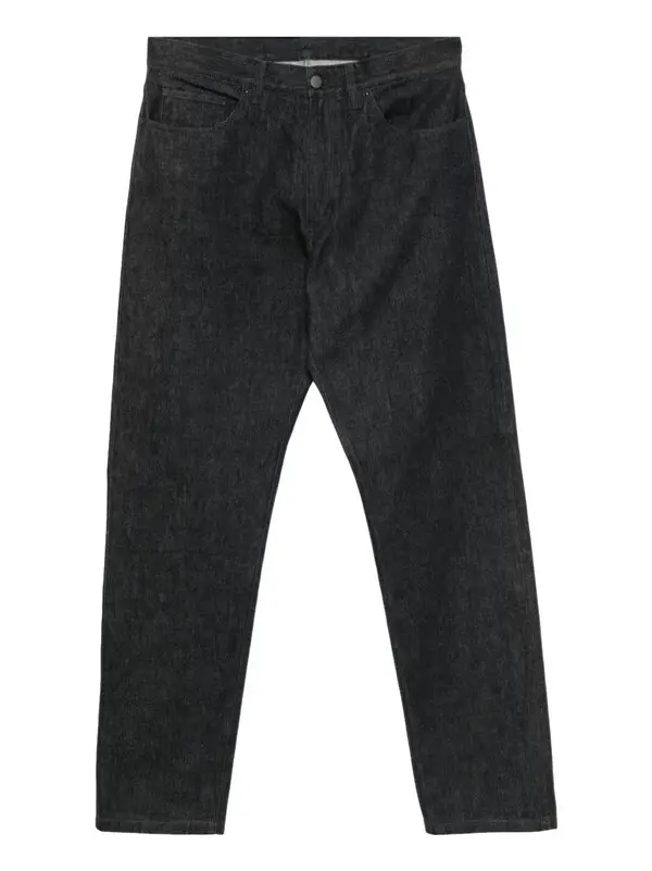 Moncler Tapered Leg Denim Jeans - Dark Blue