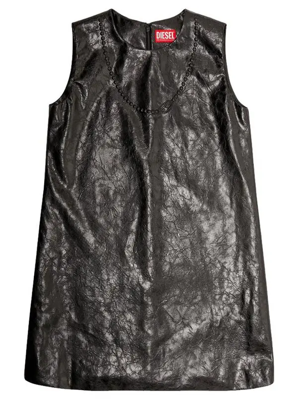 DIESEL® Coated Mini Dress - Black