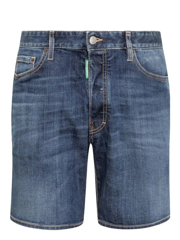 Dsquared2 Denim Shorts - Black