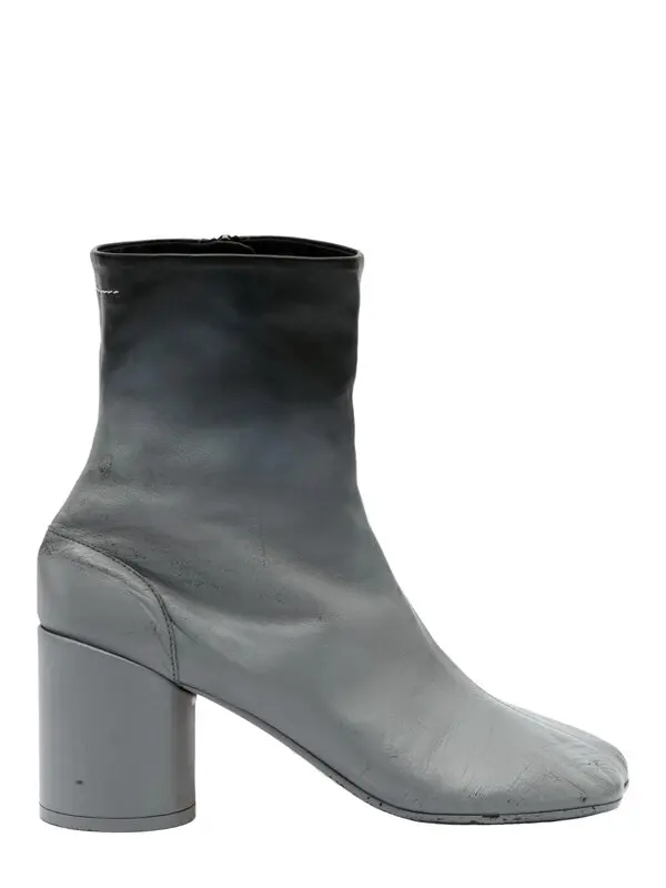 MAISON MARGIELA Leather Ankle Boots - Black