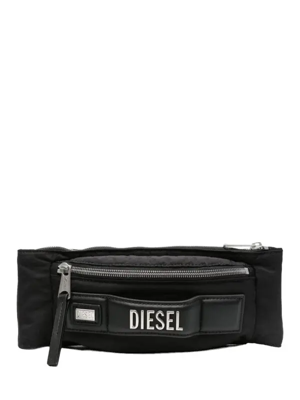 DIESEL® Logo-lettering Belt Bag - Black