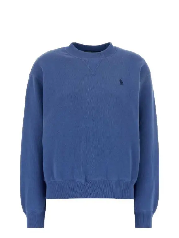 Polo Ralph Lauren Embroidered Crewneck Sweatshirt - Blue