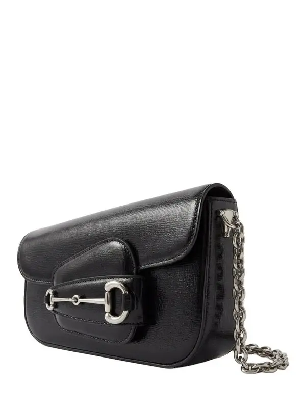 Gucci Horsebit 1955 Mini Shoulder Bag - Black