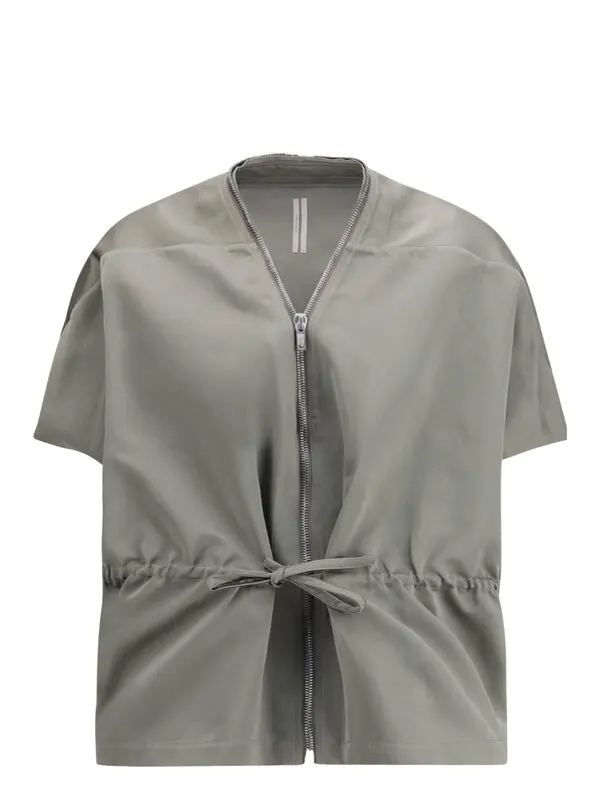 Rick Owens Sail Zipped Jacket - Gray