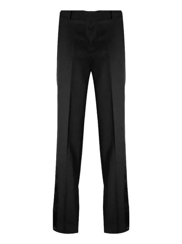 Alexander McQueen Straight-leg Trousers - Black