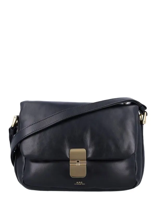 A.p.c. Grace Shoulder Bag - Black