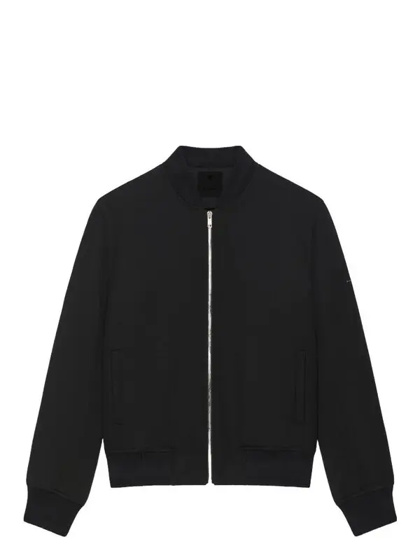 Givenchy Zip-up Bomber Jacket - Black