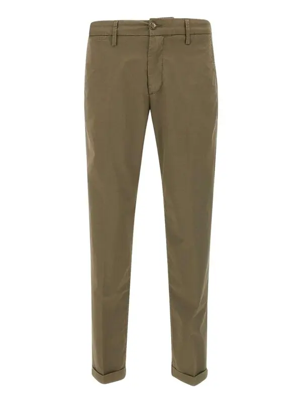 RE-HASH Mucha Slim Chino Pants - Brown
